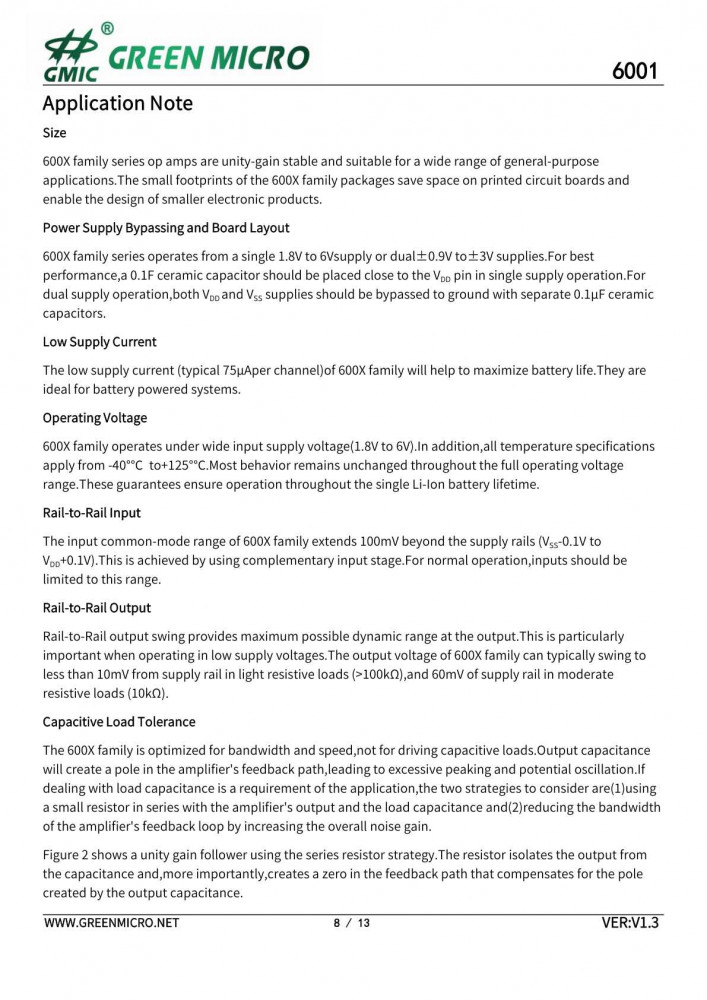 GM6001DR datasheet page 8