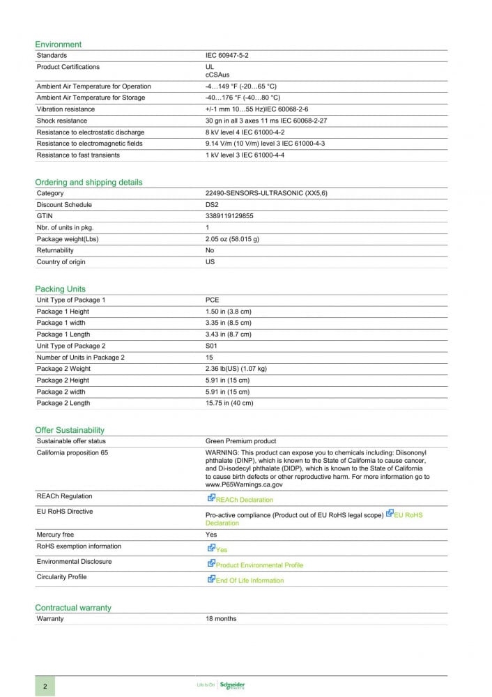 XX9V1A1C2M12 datasheet page 2
