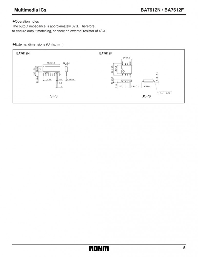 BA7612F-E2 technical document page 5