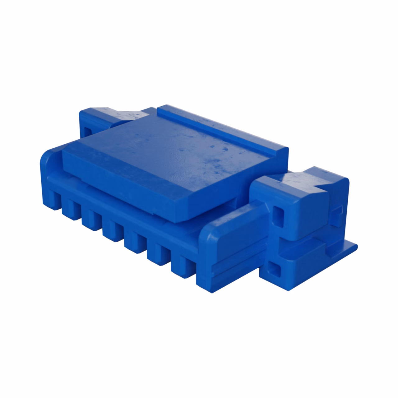 Micro-Lock Plus TPA Type Receptacle Housing, 1.25mm Pitch, Single Row, Positive Lock, 7 Circuits, Blue for sale