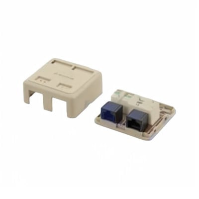 L-com SMM45-6W Patchbay Jack Panel Accessory Chip