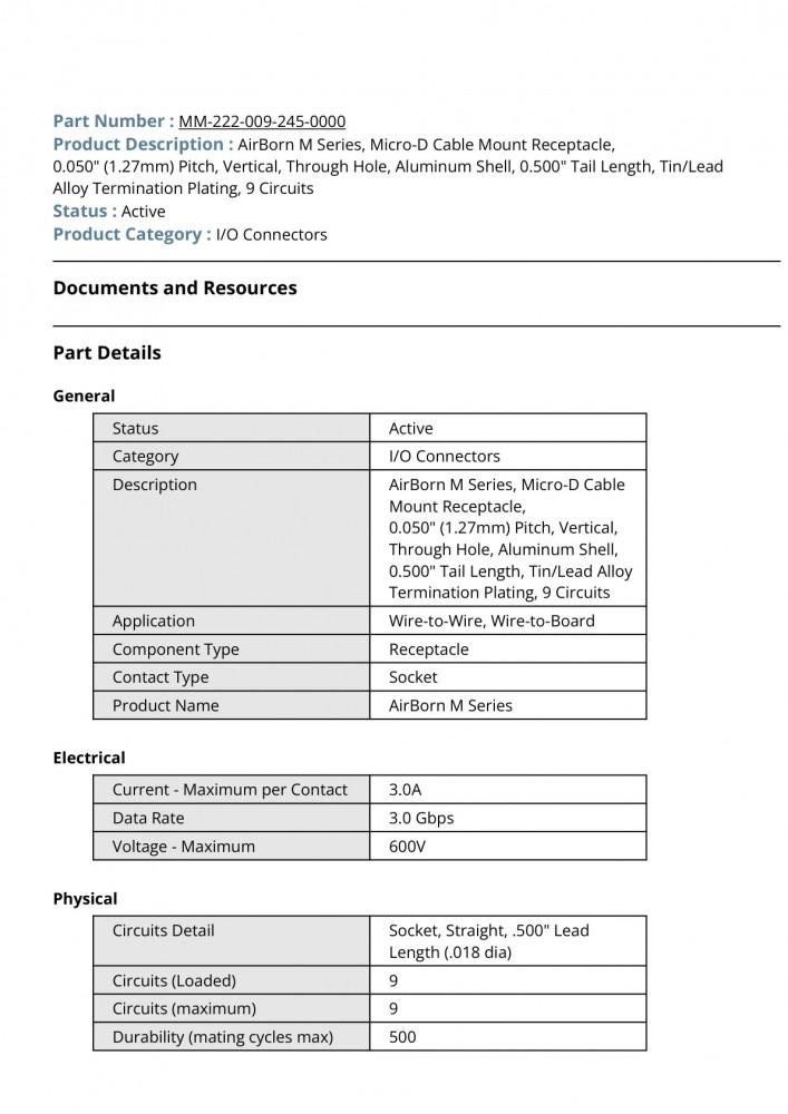 Technical document image, page 1