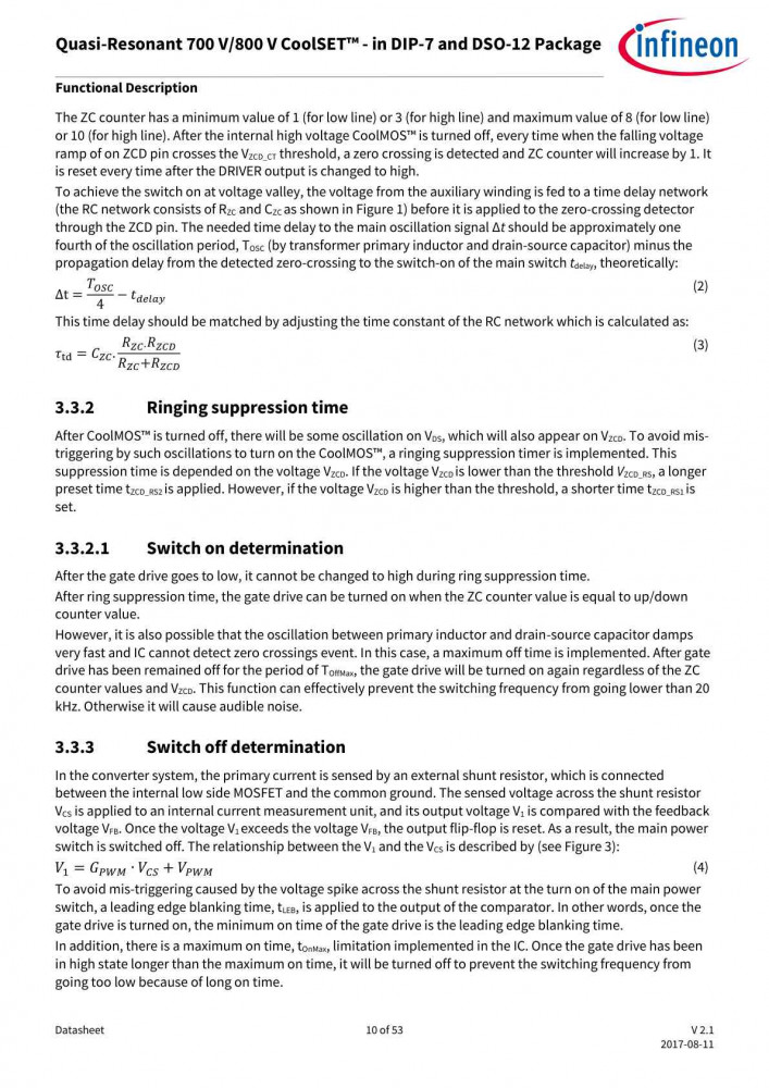 ICE5QR1680AG datasheet page 10