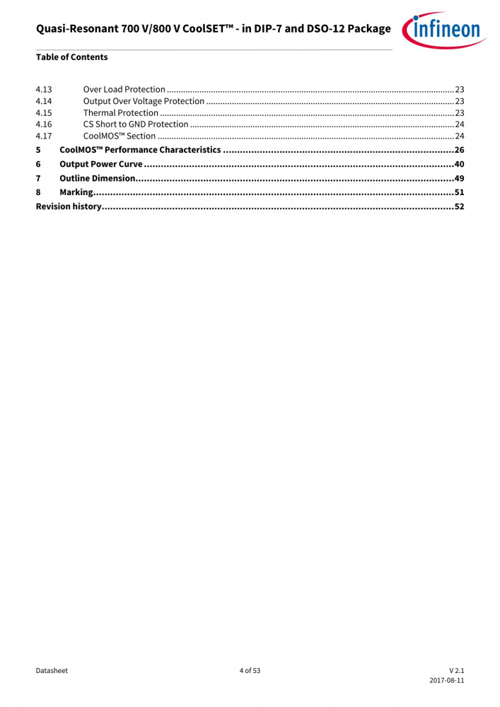 ICE5QR1680AG datasheet page 4