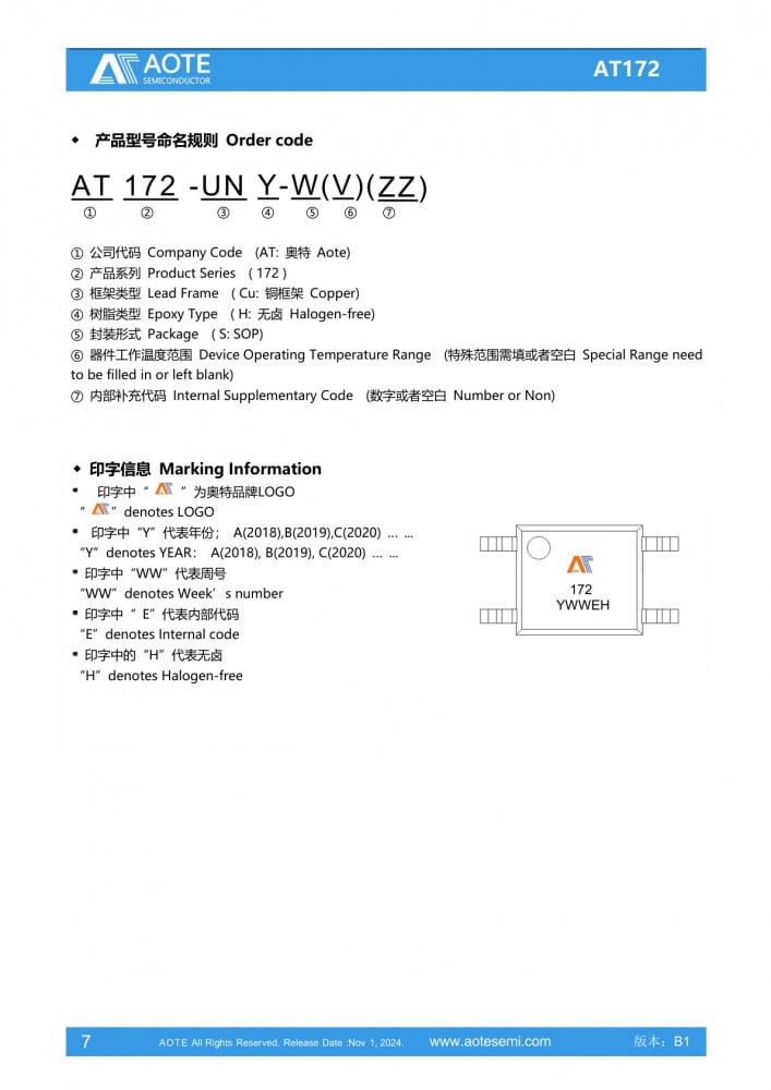 AT172-CuH-S datasheet page 8