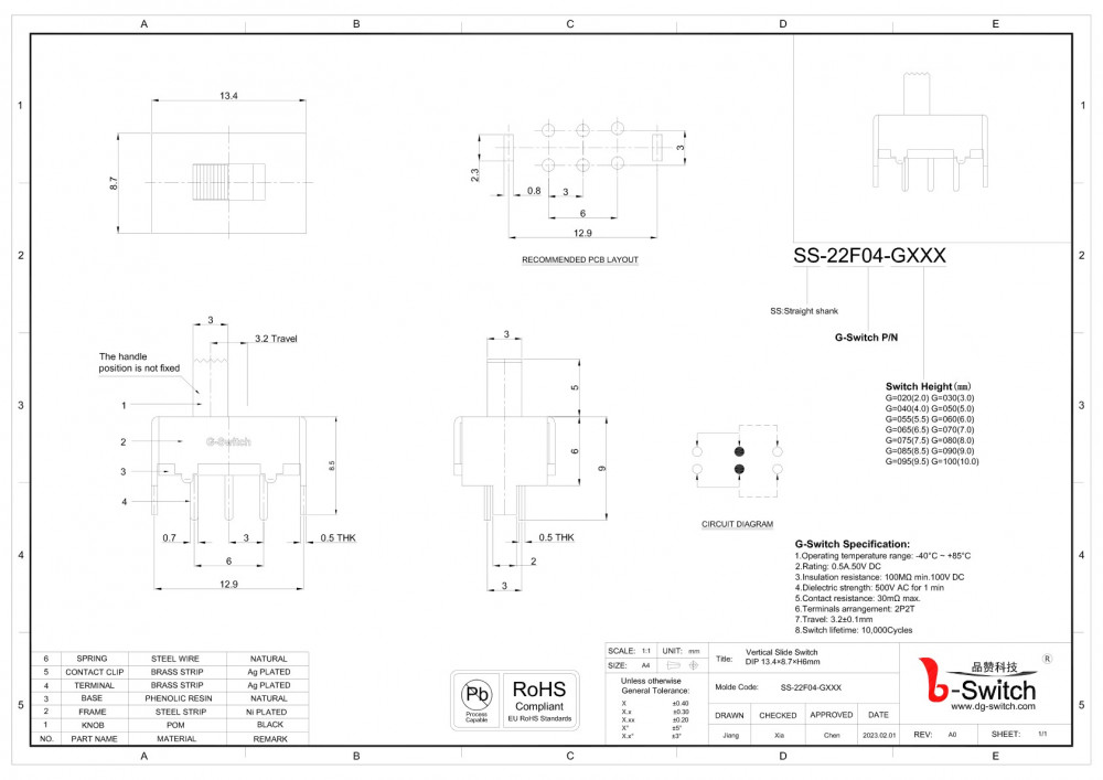 SS-22F04-G050 technical document page