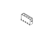MLX Power Connector Header, 6.35mm Pitch, Vertical, with Compliant Polarizing Peg, Nylon 94V-2, Natural (Translucent), 2 Circuits