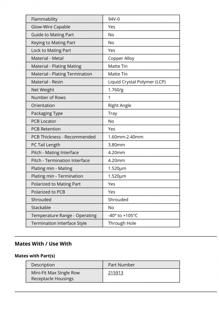 MOLEX 2209240104 technical document image 3