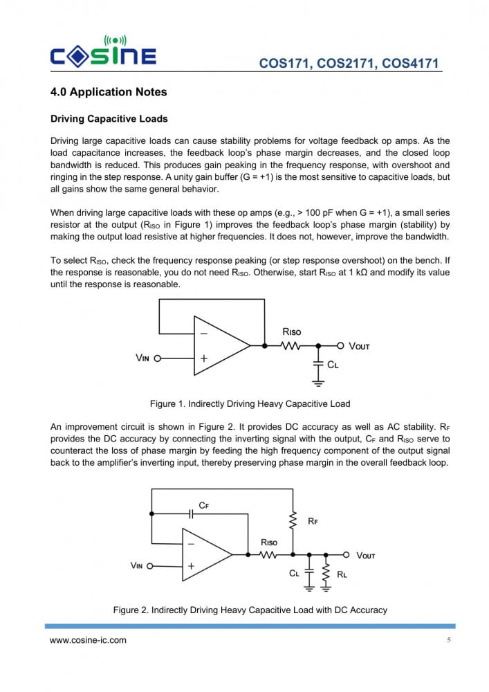 COS2171 datasheet page 5