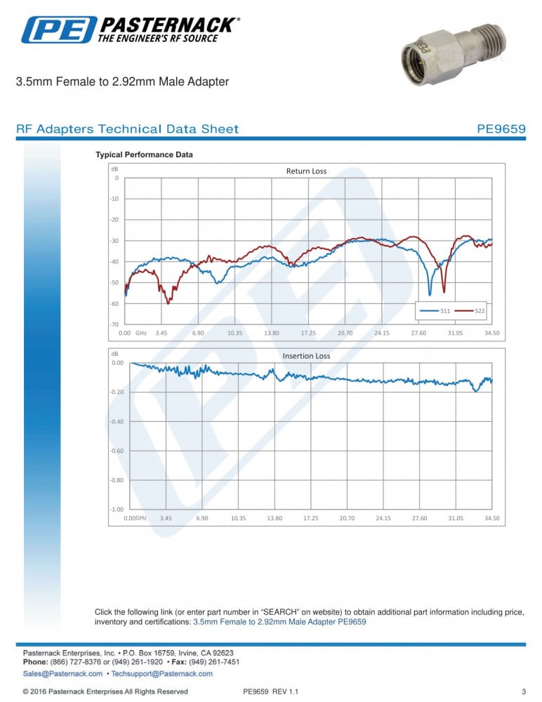 PE9659 technical document page 3