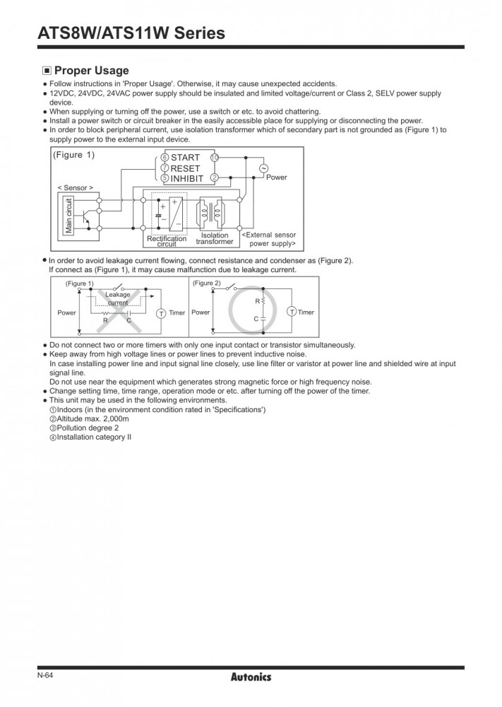 ATS8W Series technical document page 4