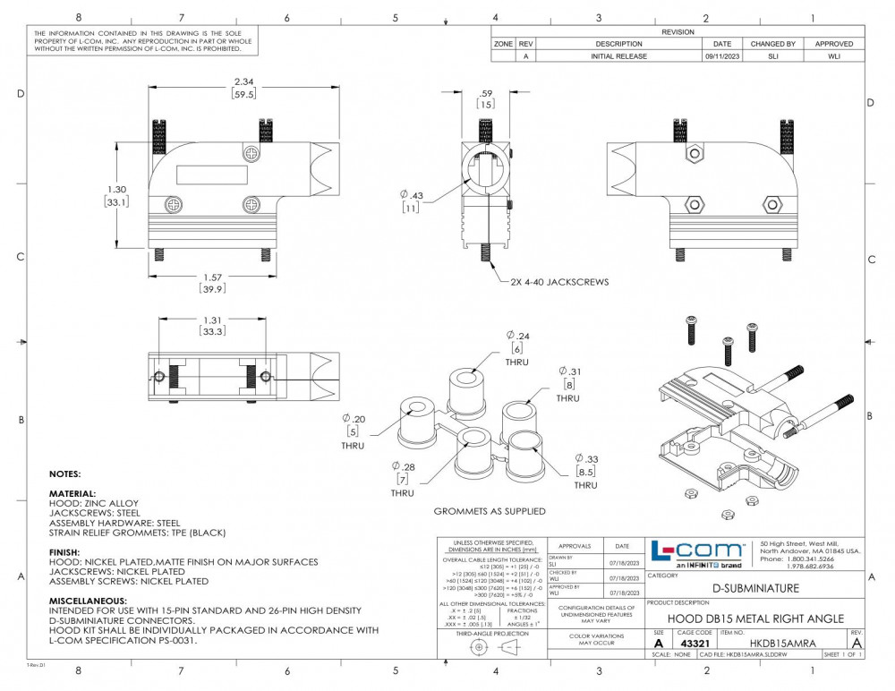 HKDB15AMRA technical document preview