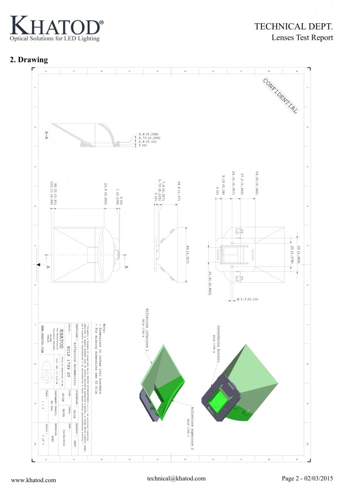 KCLP1799ST technical document, page 2