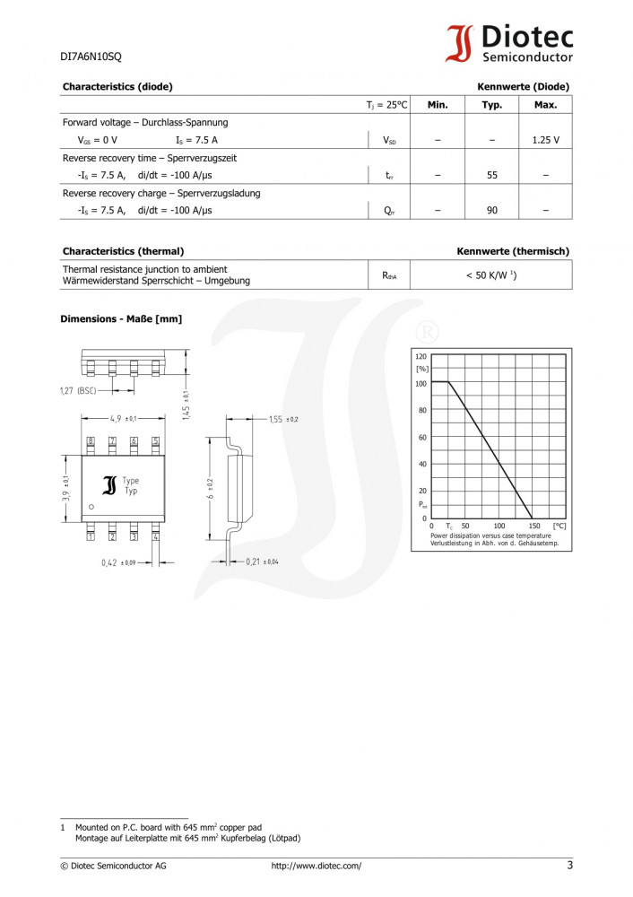 DI7A6N10SQ technical document page 3