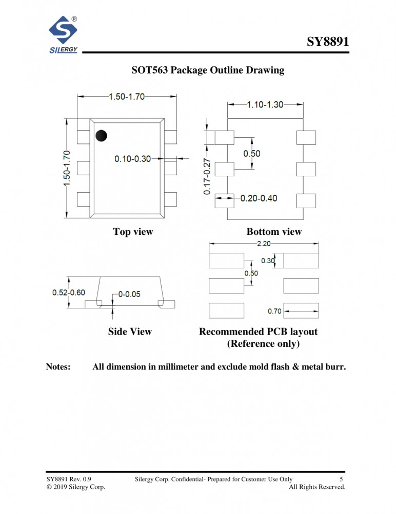 SY8891ARC datasheet page 5