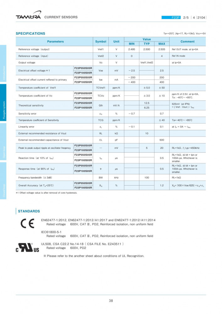 F23P technical document page 2