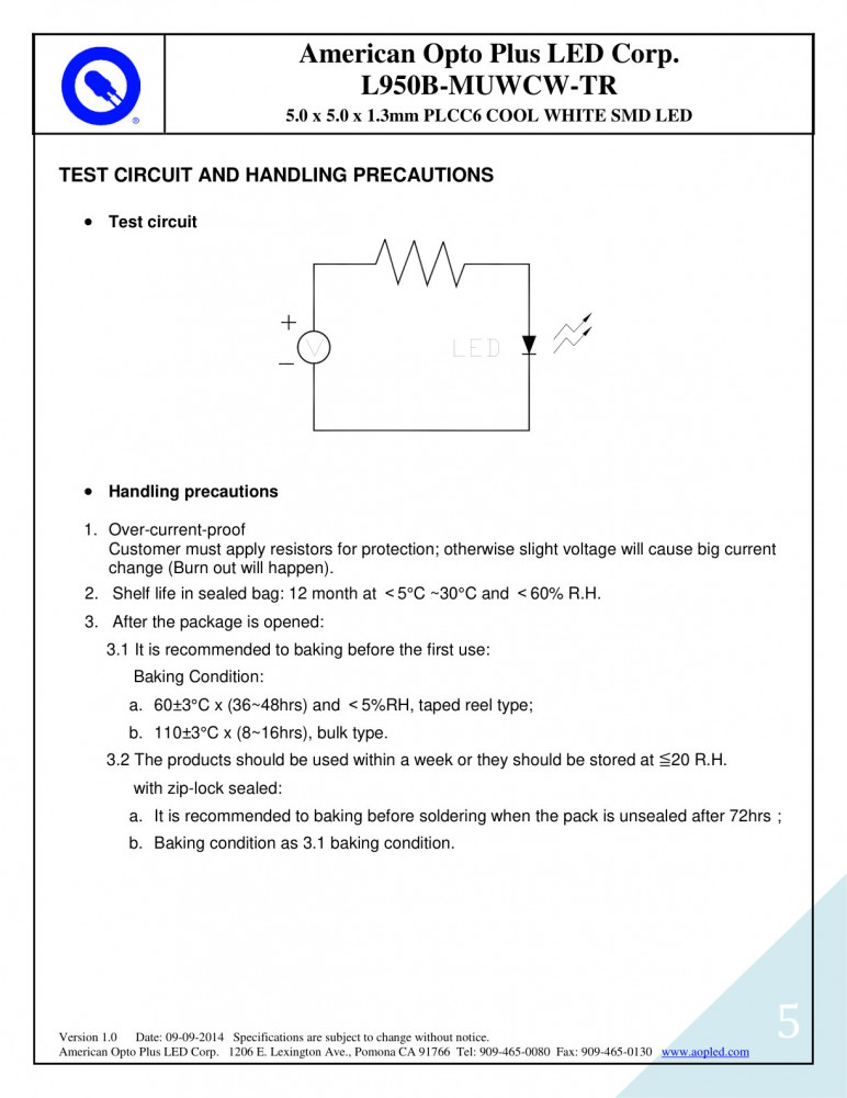 L950B-MUWCW-TR datasheet page 5