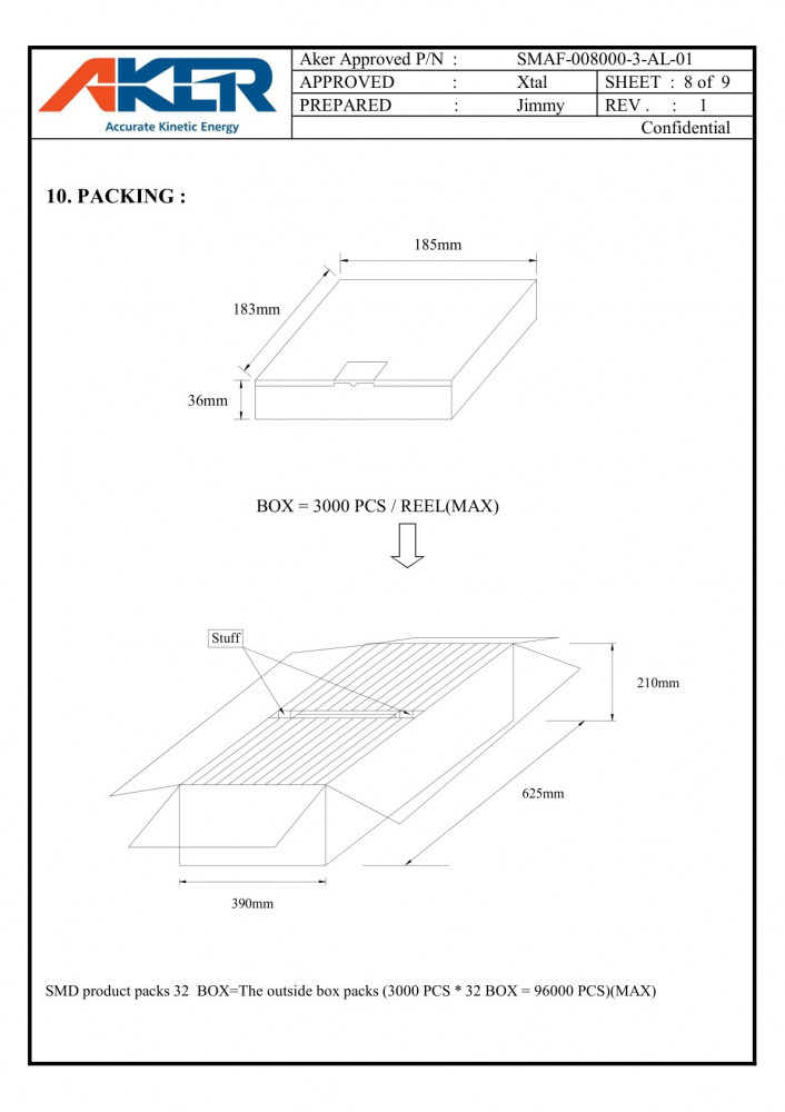AKER SMAF-008000-3-AL-01 approval sheet page 9