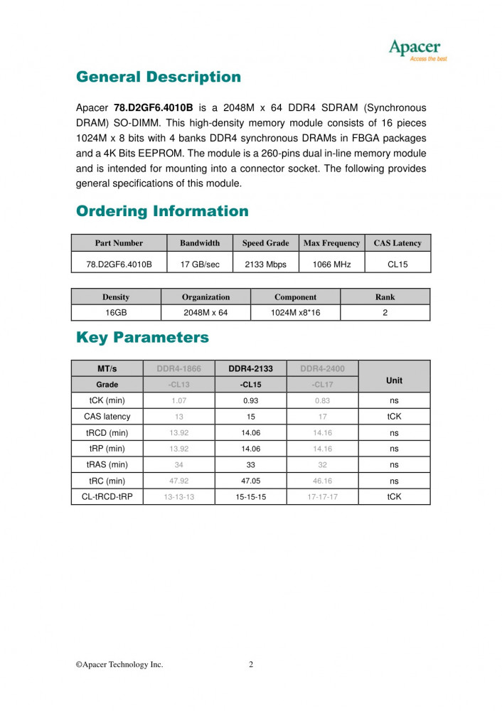 Product document page 3