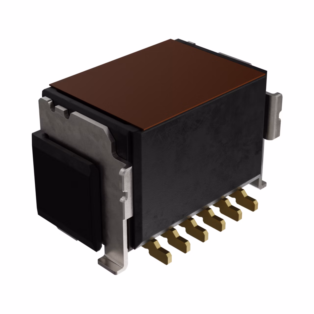 1.00mm Pitch, Rely-On PCB Header, Single Row, Vertical, Surface Mount, 0.38µm Gold (Au) Plating, Inner Positive Lock, 6 Circuits, Black for sale