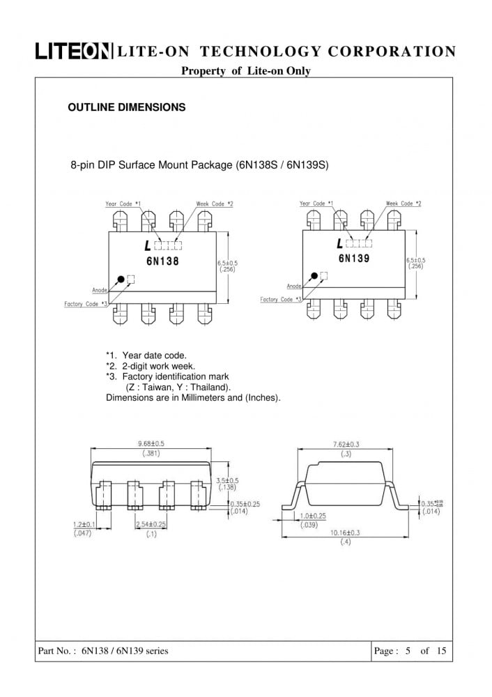 6N138S datasheet page 5