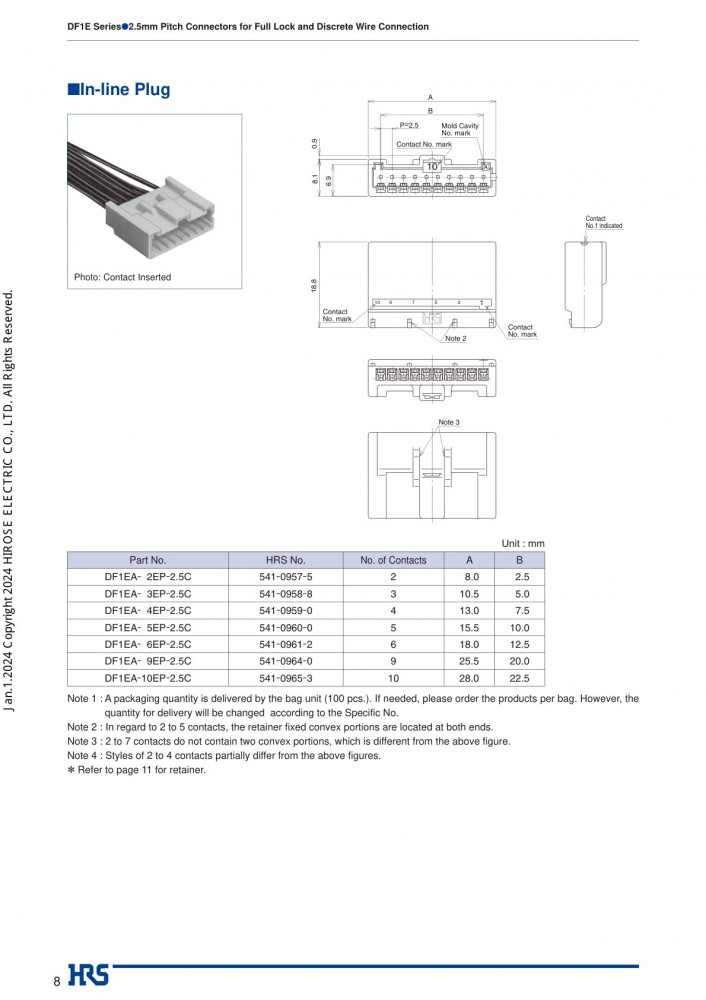 HRS DF1E datasheet page 8