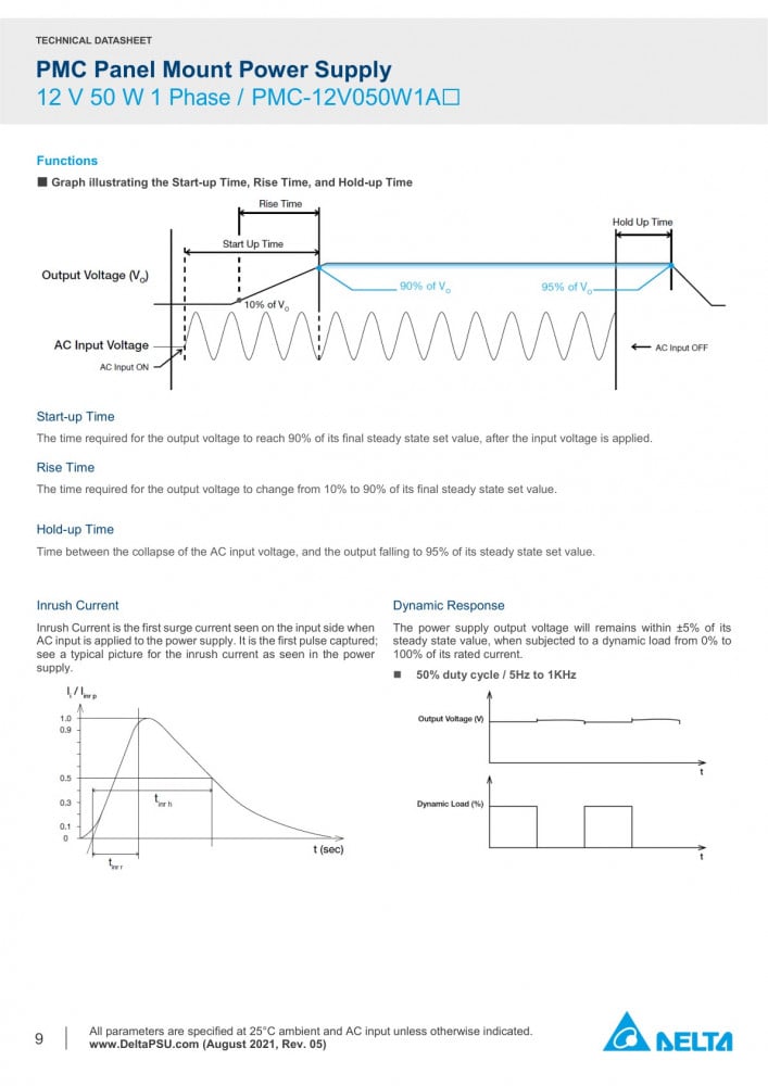 PMC-12V050W1AA datasheet page 9
