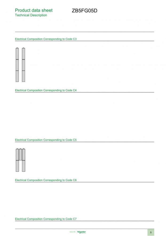 ZB5FG05D technical document page 5