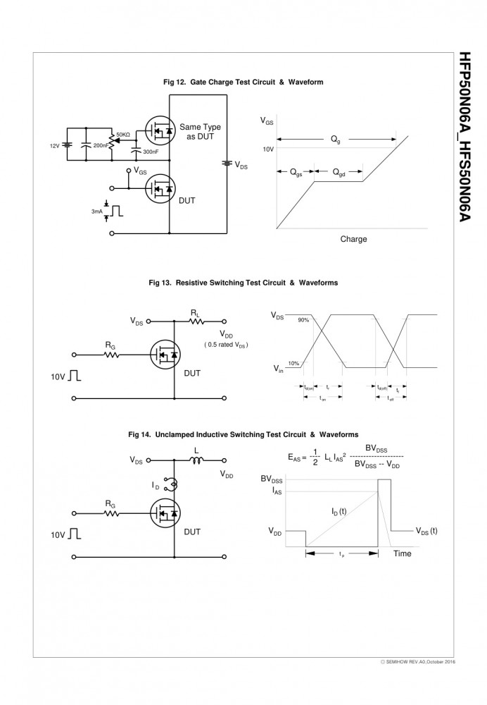 HFS50N06A datasheet page 6