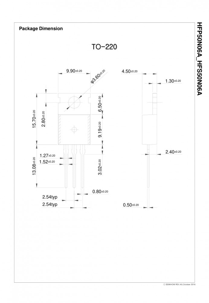 HFS50N06A datasheet page 8