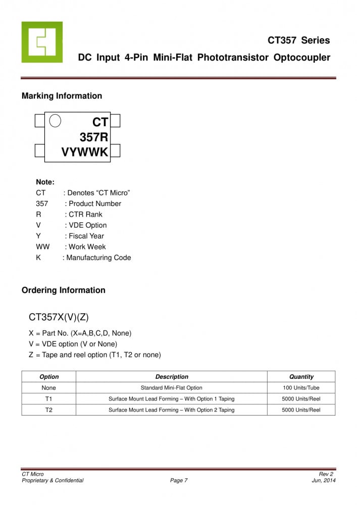 CT357B(T1) datasheet page 7