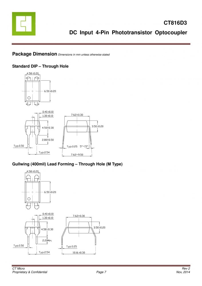 CT816D3 datasheet page 7