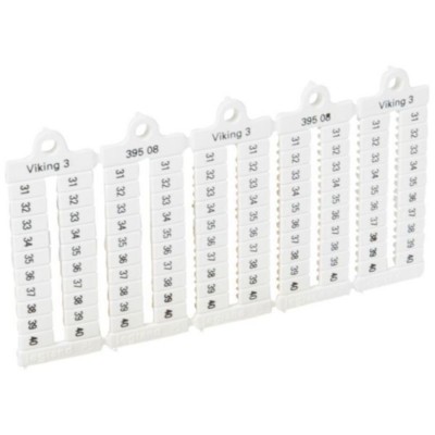 End cap Viking 3 - fr spring terminal blocks - pitch 5 - 1 entry/1 outlet
