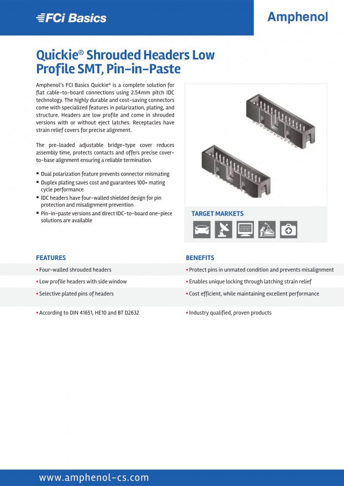 Amphenol Quickie documentation page 4
