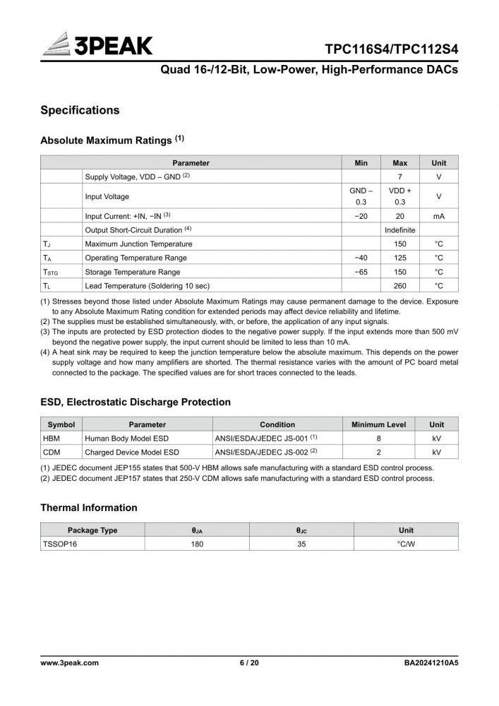 TPC112S4-TR datasheet page 6