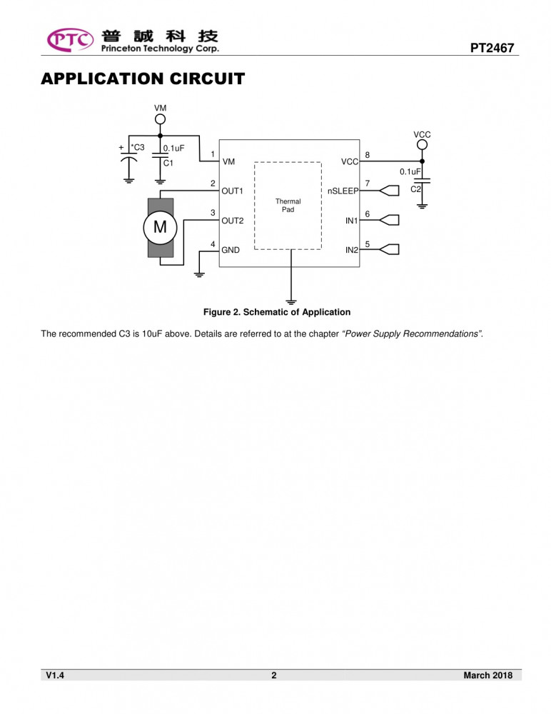 PT2467-S datasheet page 2