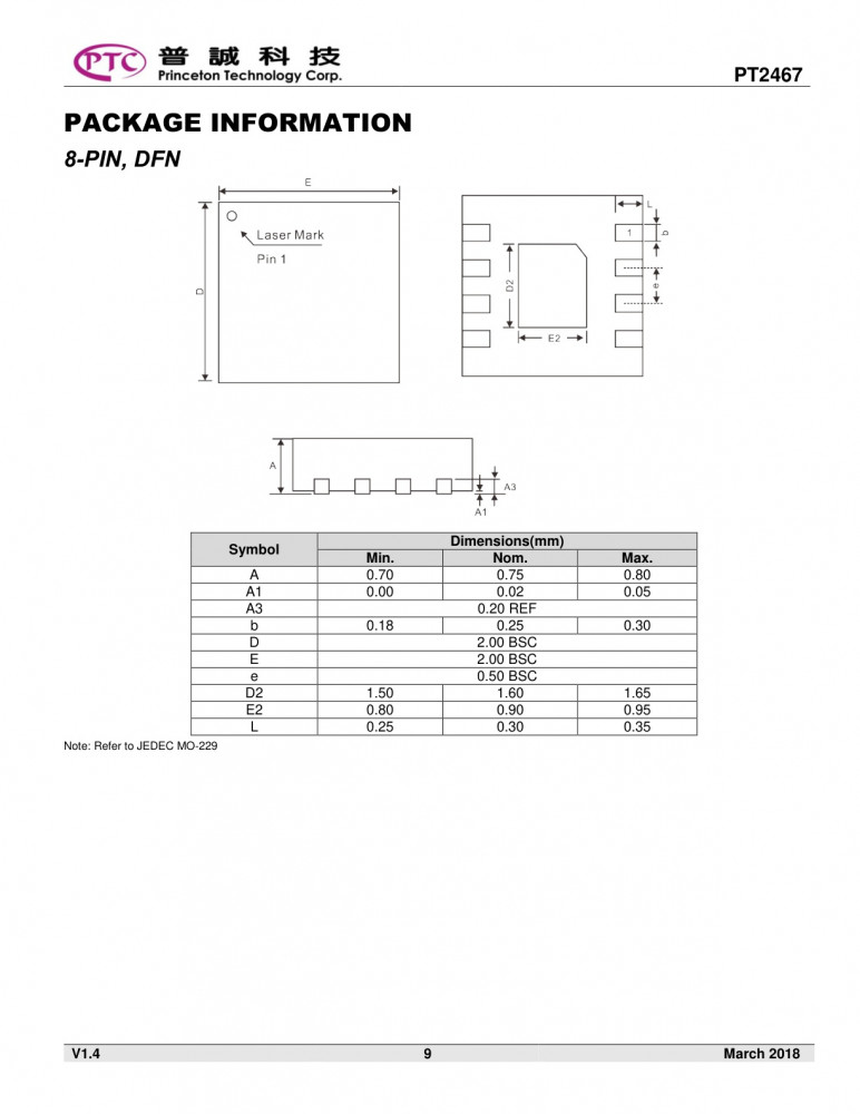 PT2467-S datasheet page 9