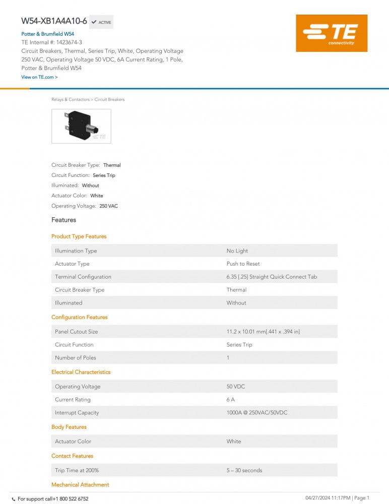 1423674-3 technical document page 1