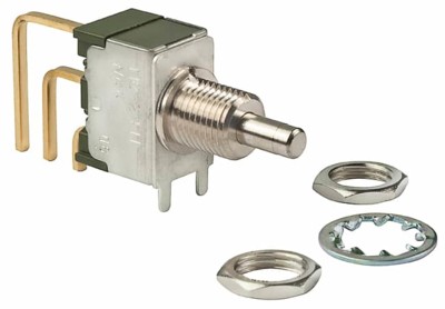 Bracket PC Mount Miniature Pushbutton