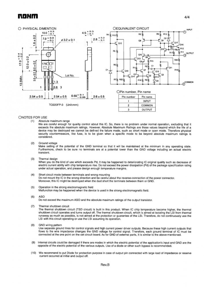 BA17810T technical document page 4
