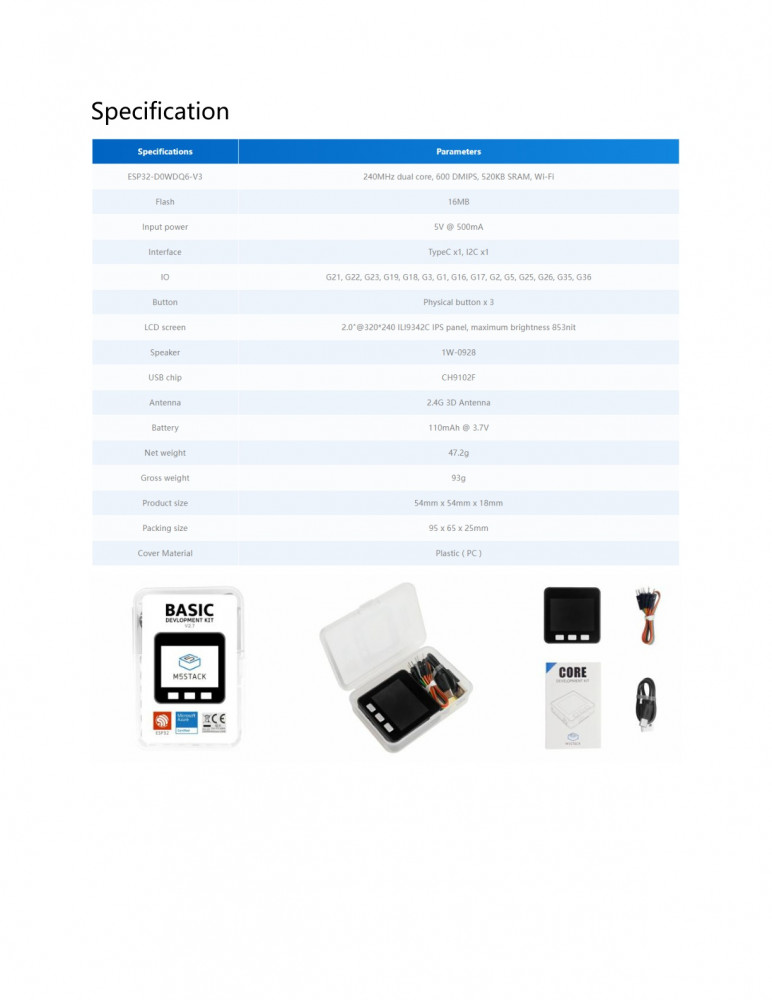 K001-V27 technical document page 4