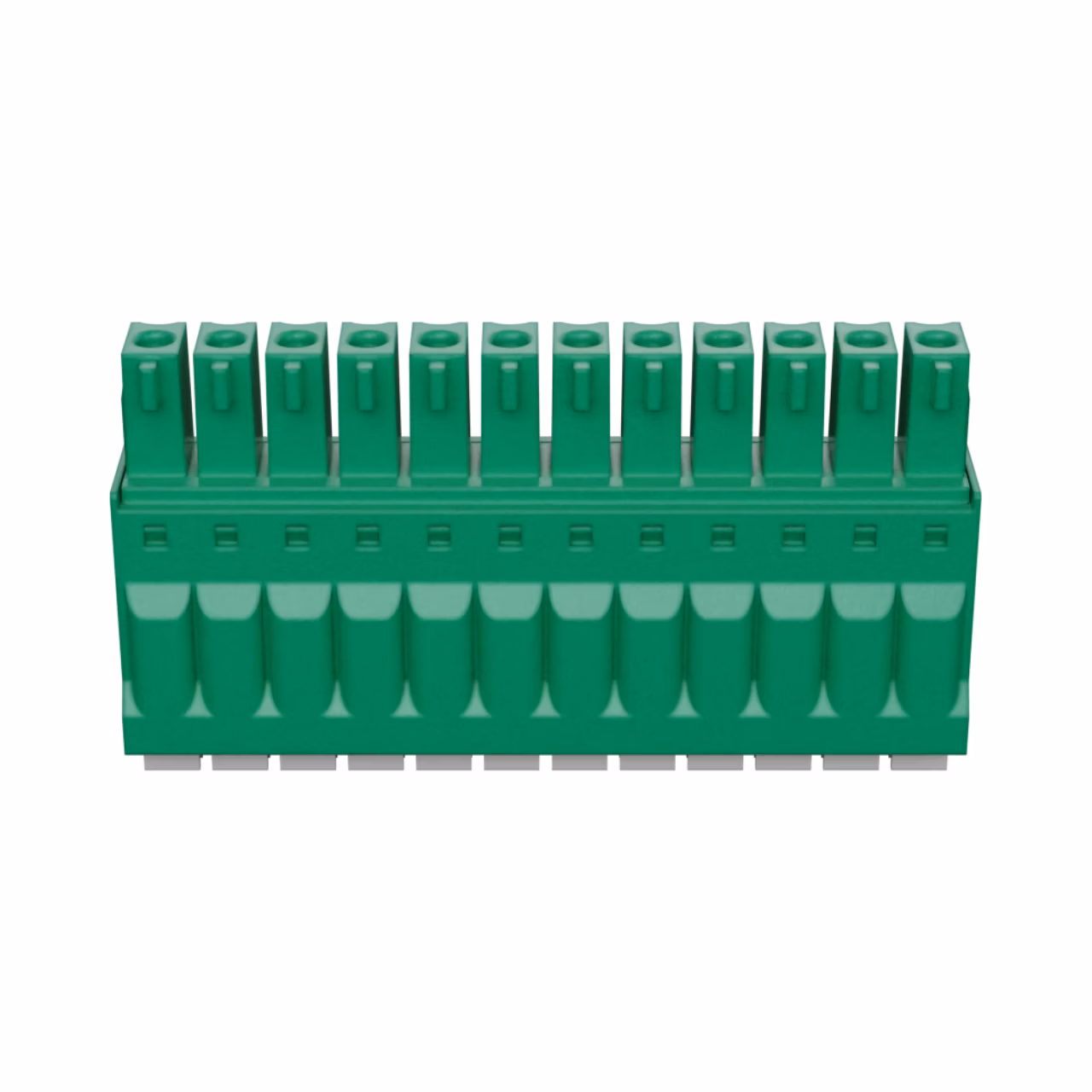 3.81mm Pitch Eurostyle Horizontal Plug, Spring Type, Single Row, 12 Circuits for sale