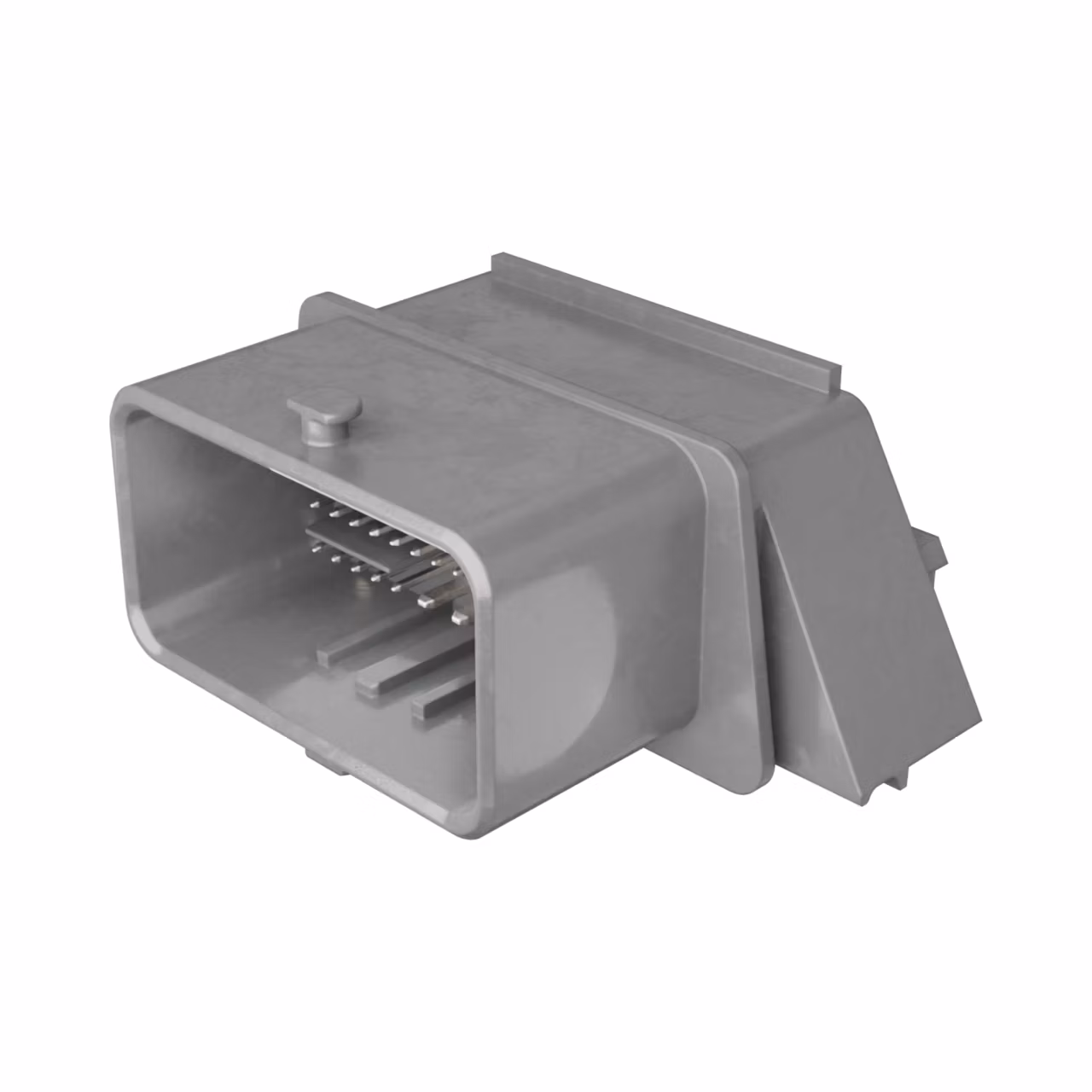 2.50mm, 3.50mm CMC Header, Right-Angle, 28 Position, 1 Port, Gray, Peg, Lead-Free for sale