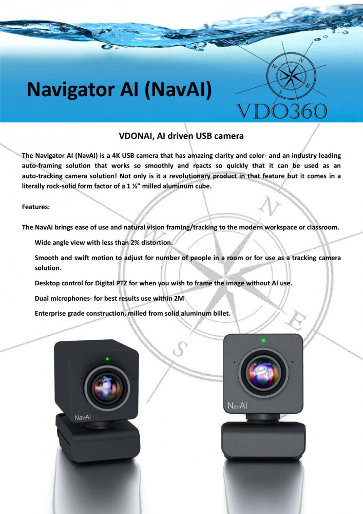 VDONAI product document page 1