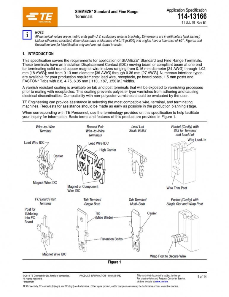 SIAMEZE application specification page 1
