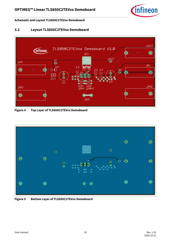 TLS850C2TEVxx demoboard document page 10
