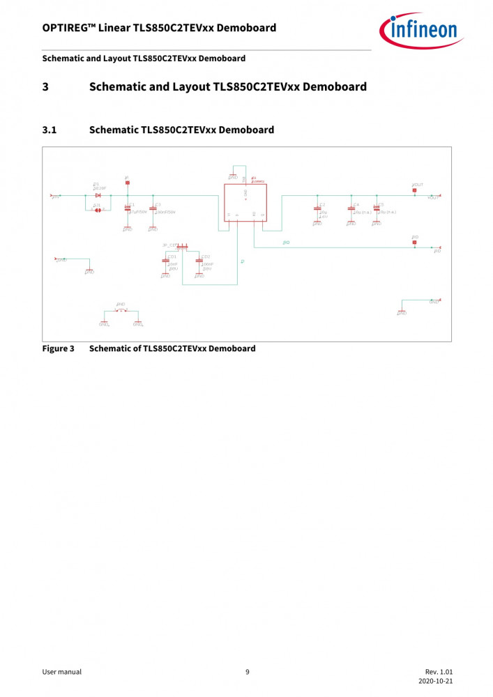 TLS850C2TEVxx demoboard document page 9