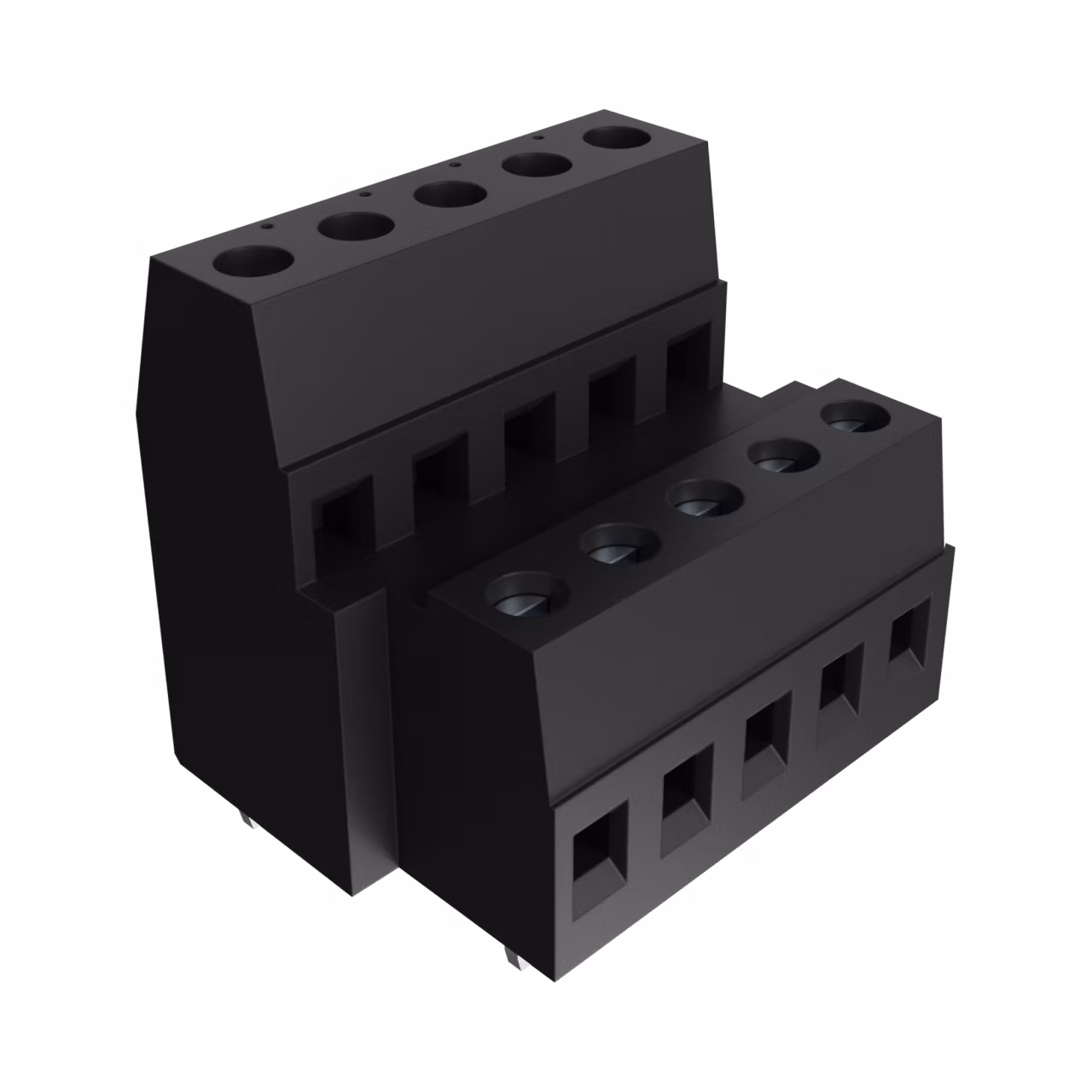 5.00mm Pitch Beau Eurostyle Medium Profile, Two Level Terminal Block, Modular, 10 Circuits for sale