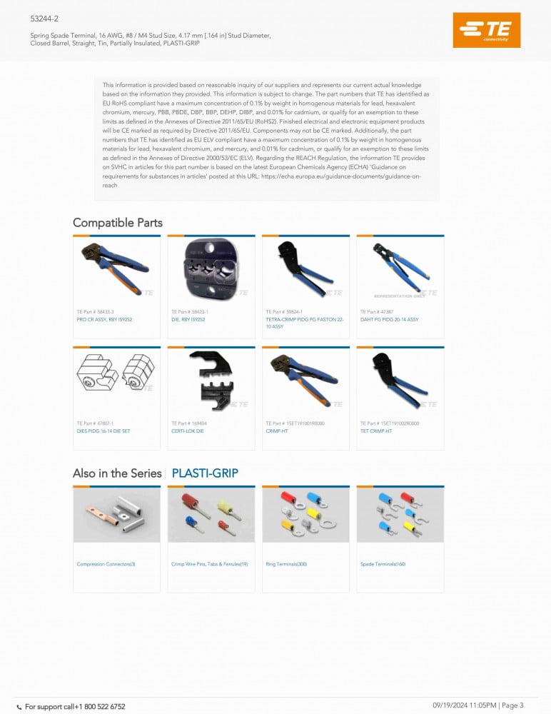 TE Connectivity 53244-2 technical document page 3
