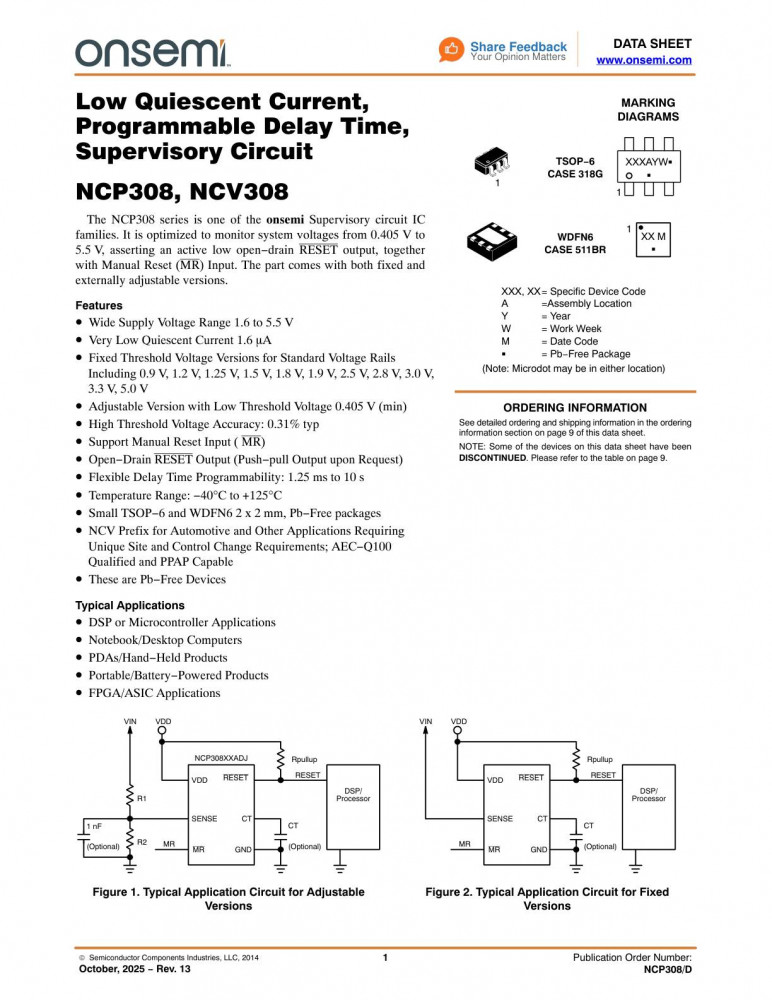 NCP308 technical document page 1